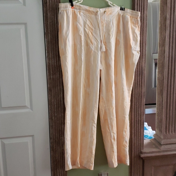 Cato | Pants & Jumpsuits | Cato Plus Size Linen Blend Pants 267 | Poshmark